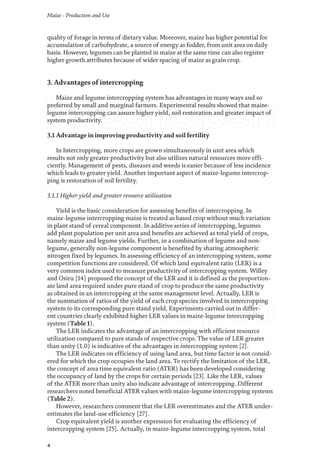 Maize-legume inter-cropping system, Book chapter | PDF