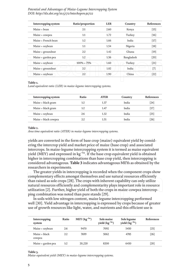 Maize-legume inter-cropping system, Book chapter | PDF