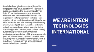 Intech Technologies Package and Aseembly Services.pptx