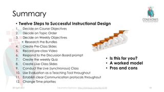 Online Teaching: 40 pedagogical interventions. Tracey Tokuhama-Espinosa ...