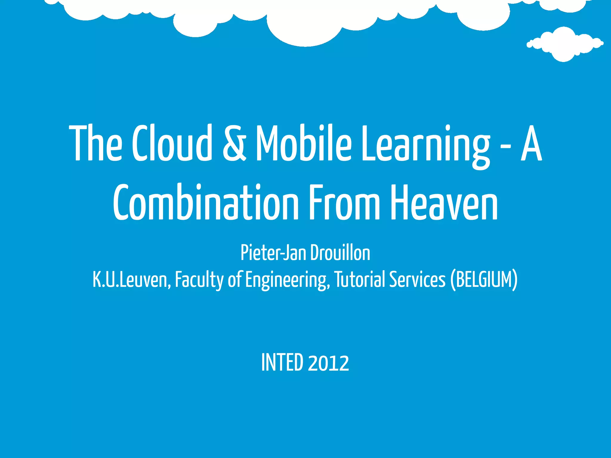 Cloud & mobile learning - a combination from heaven | PDF