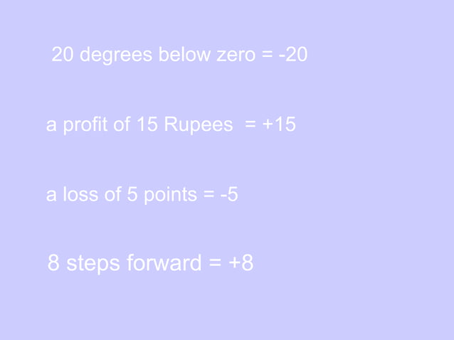 Integers | PPT | North America Travel | Travel Locations