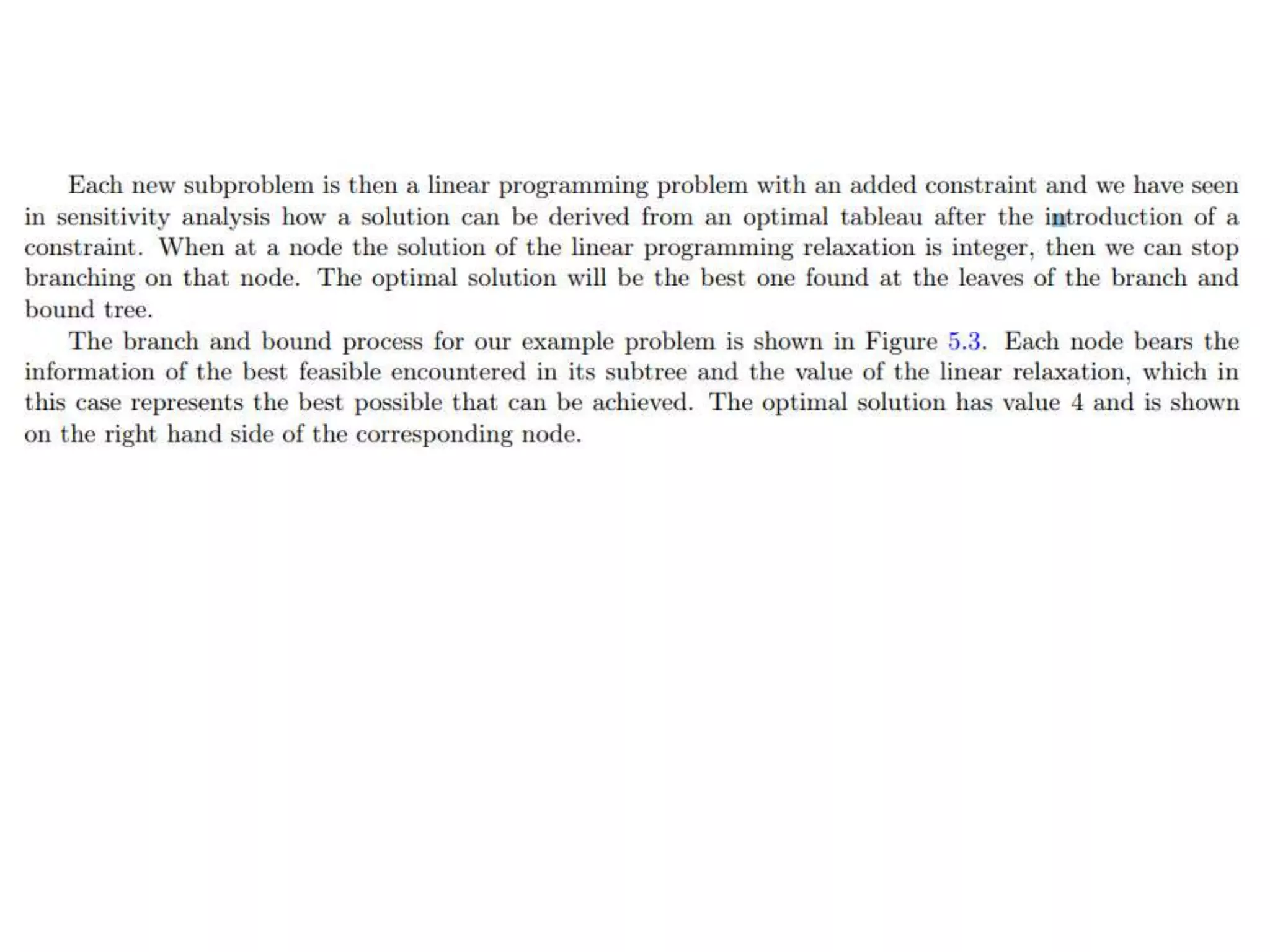 Integer Linear Programming Pptx