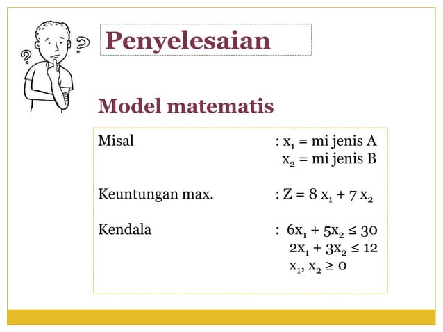 ITP UNS SEMESTER 2 Integer programming | PPTX