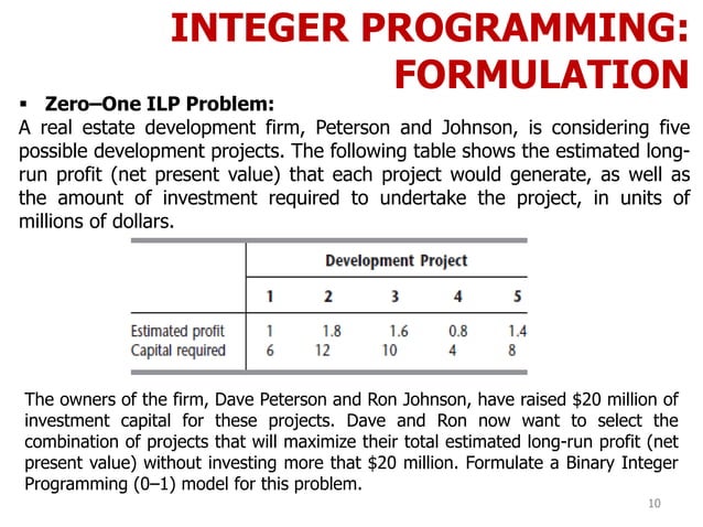 Integer programming | PDF