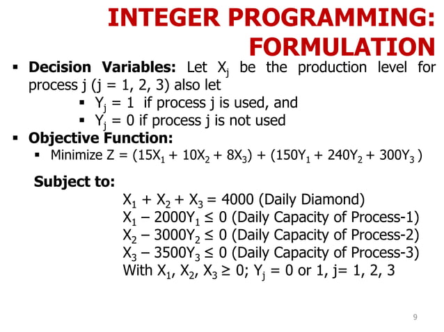 Integer programming | PDF