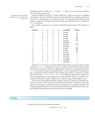 Integer programming branch and bound | PDF