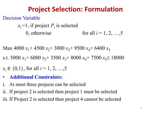Integer Programming PPt.ernxzamnbmbmspdf | PPT