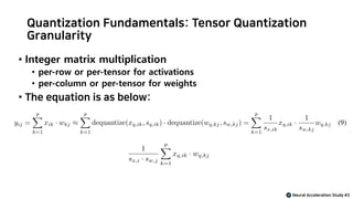 Integer quantization for deep learning inference: principles and empirical evaluation | PDF