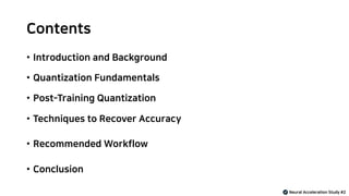 Integer quantization for deep learning inference: principles and empirical evaluation | PDF
