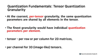 Integer quantization for deep learning inference: principles and ...