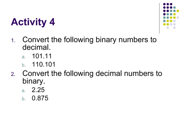 Integer Representation | PPT