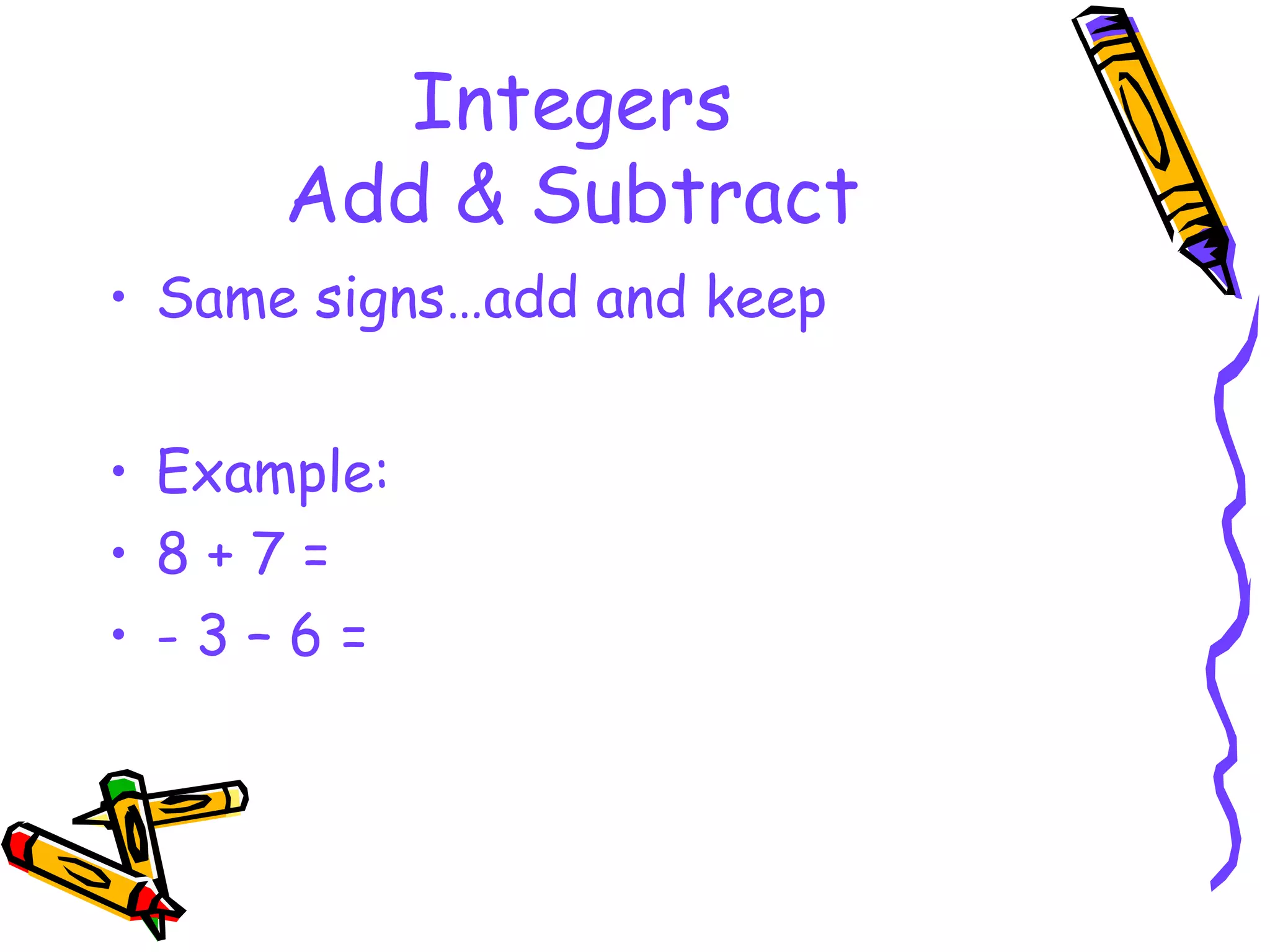 Integer review | PPT