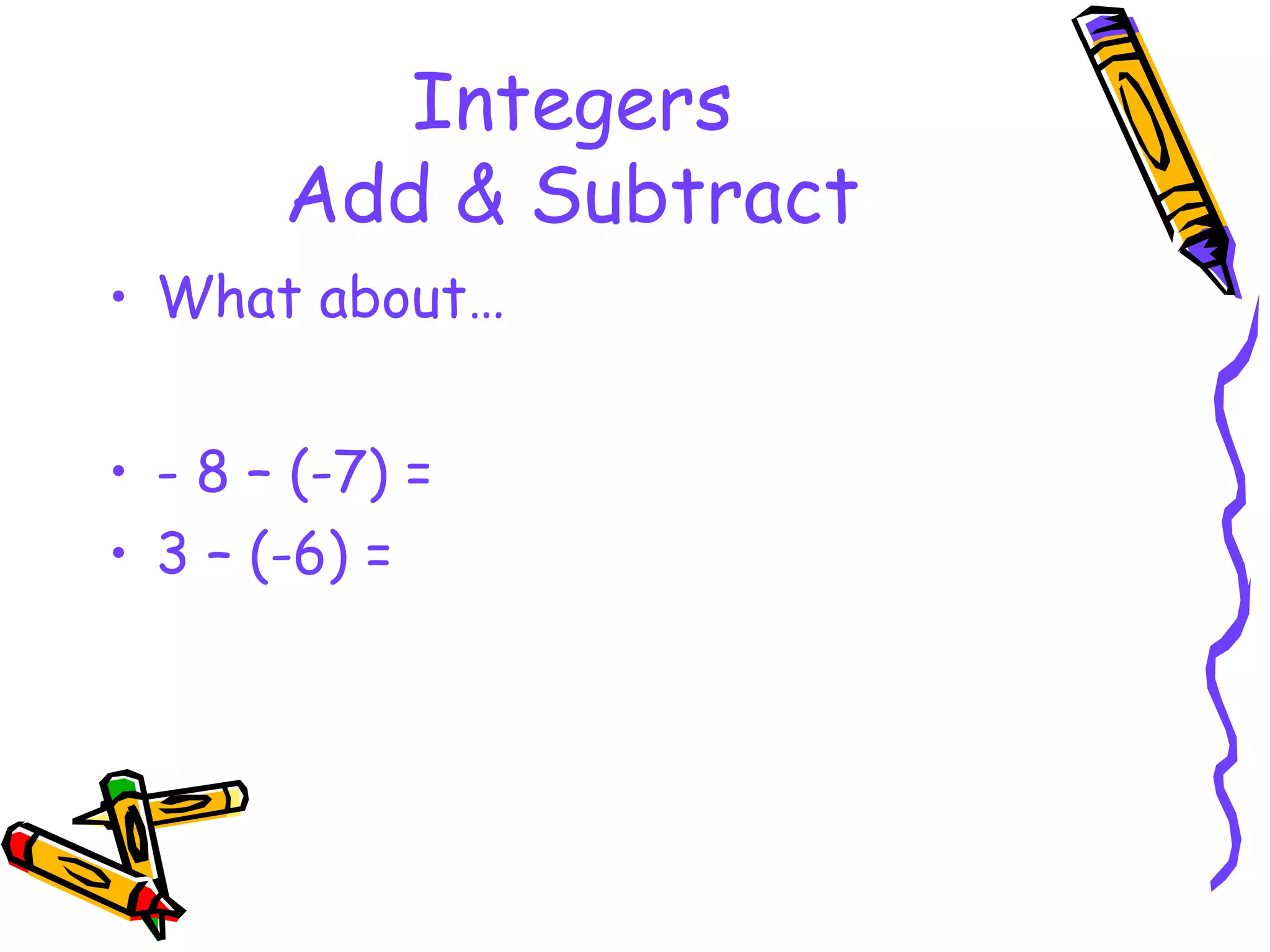 Integer review | PPT