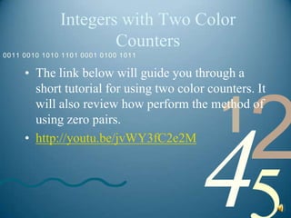 Integers | PPT