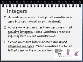 Integers | KEY