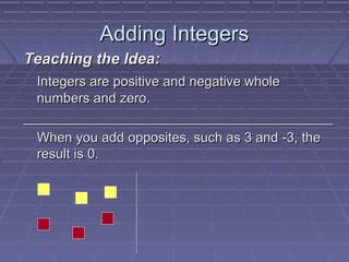 Integers | PPT