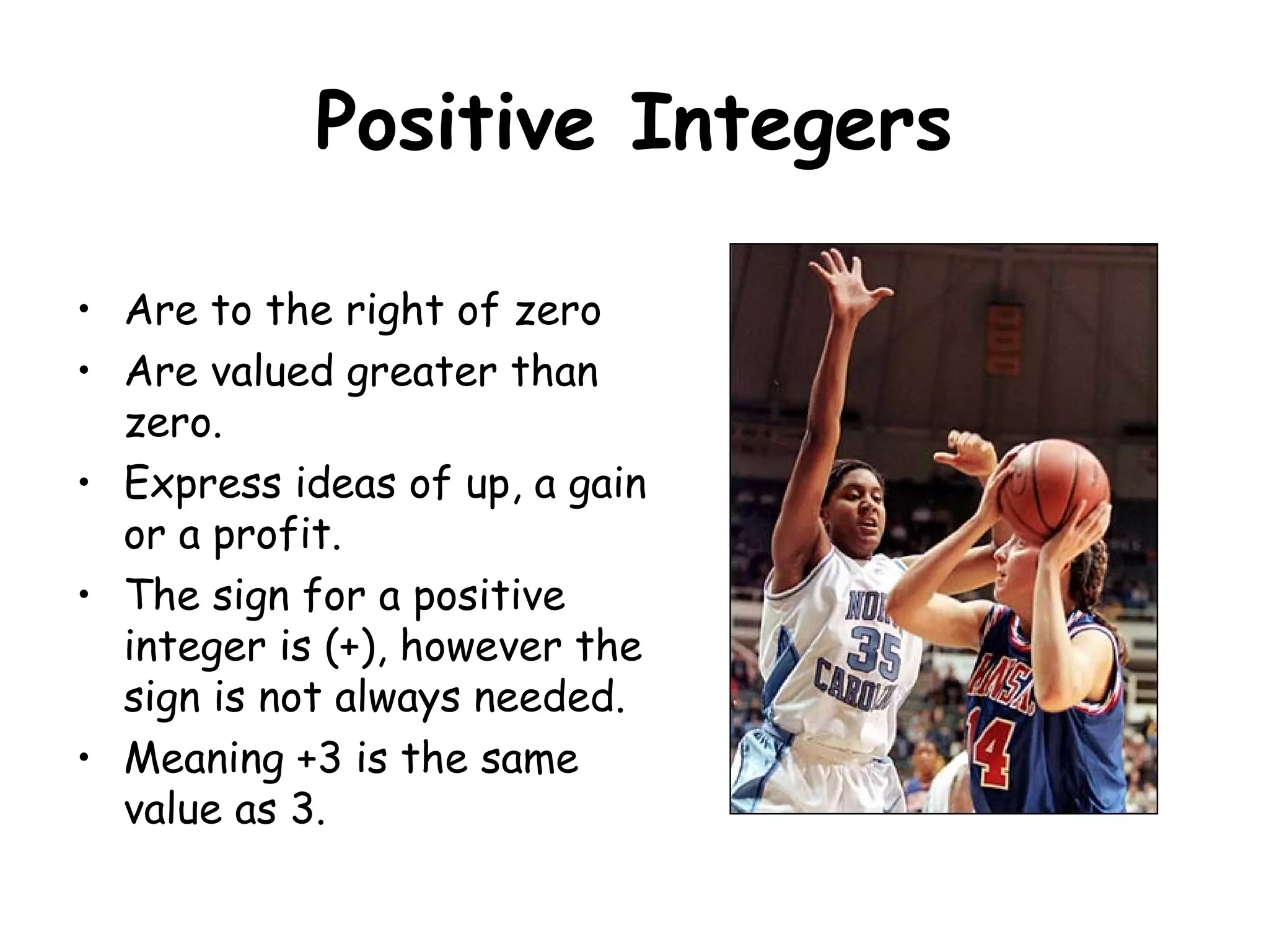 Integers Presentation | PPT