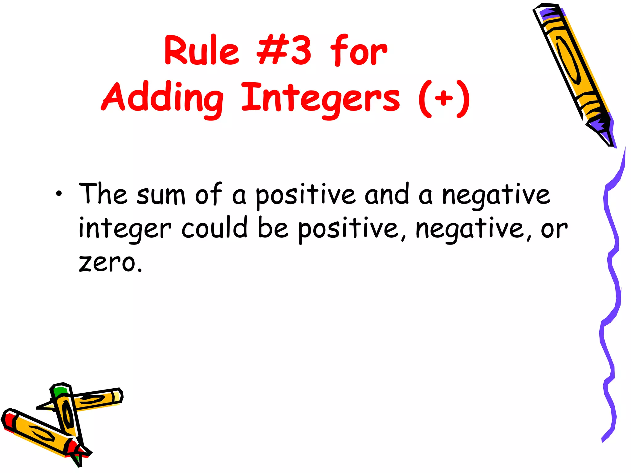 Integers | PPT