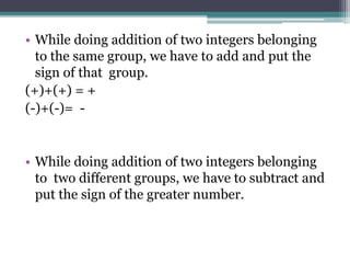 Integers | PPTX | Programming Languages | Computing