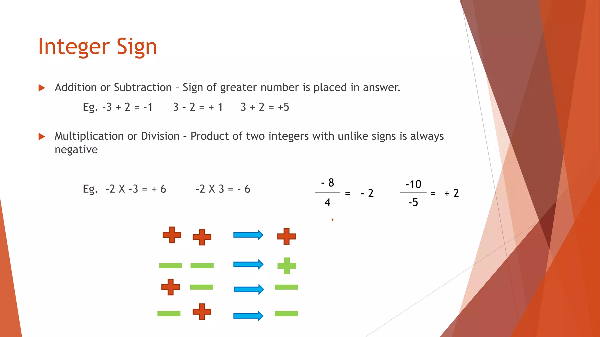 Integers | PPTX