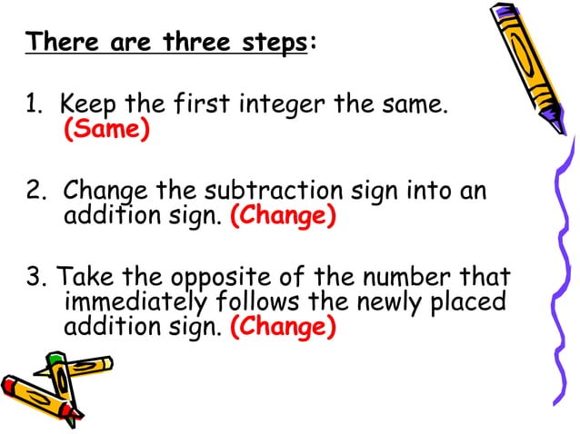 Integers.(Addition, Subtraction, Multiplication, Division)ppt | PPT