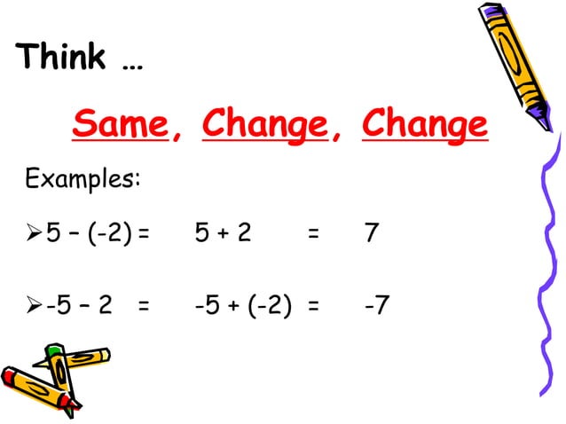 Integers.(Addition, Subtraction, Multiplication, Division)ppt | PPT