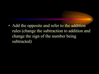 integer ppt of math ,power point present | PPTX
