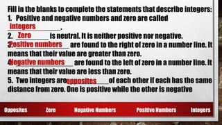 INTEGERS.pptxmmmmmmmmmmmmmmmmmmmmmmmmmmm | PPTX | Personal Finance
