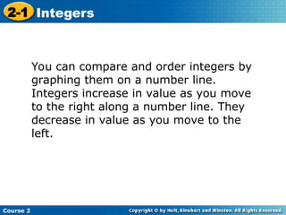Addition, Subtraction, Multiplication, and Division of Integers | PPT