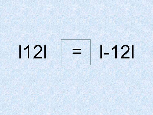 Integersabsolutevalue 1 Ppt