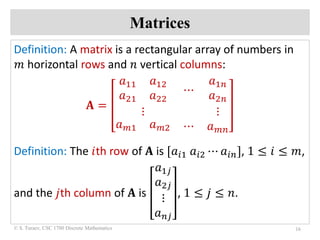 Integers and matrices (slides) | PPT