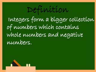 integersclass7ppt-200810103636.kldjkfjdjhpptx | PPT | Free Download