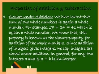 integersclass7ppt-200810103636.kldjkfjdjhpptx | PPT | Free Download