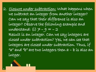integersclass7ppt-200810103636.kldjkfjdjhpptx | PPT | Free Download