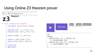 Integer security analysis using smt solver | PPT