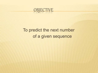 Integer sequence | PPT