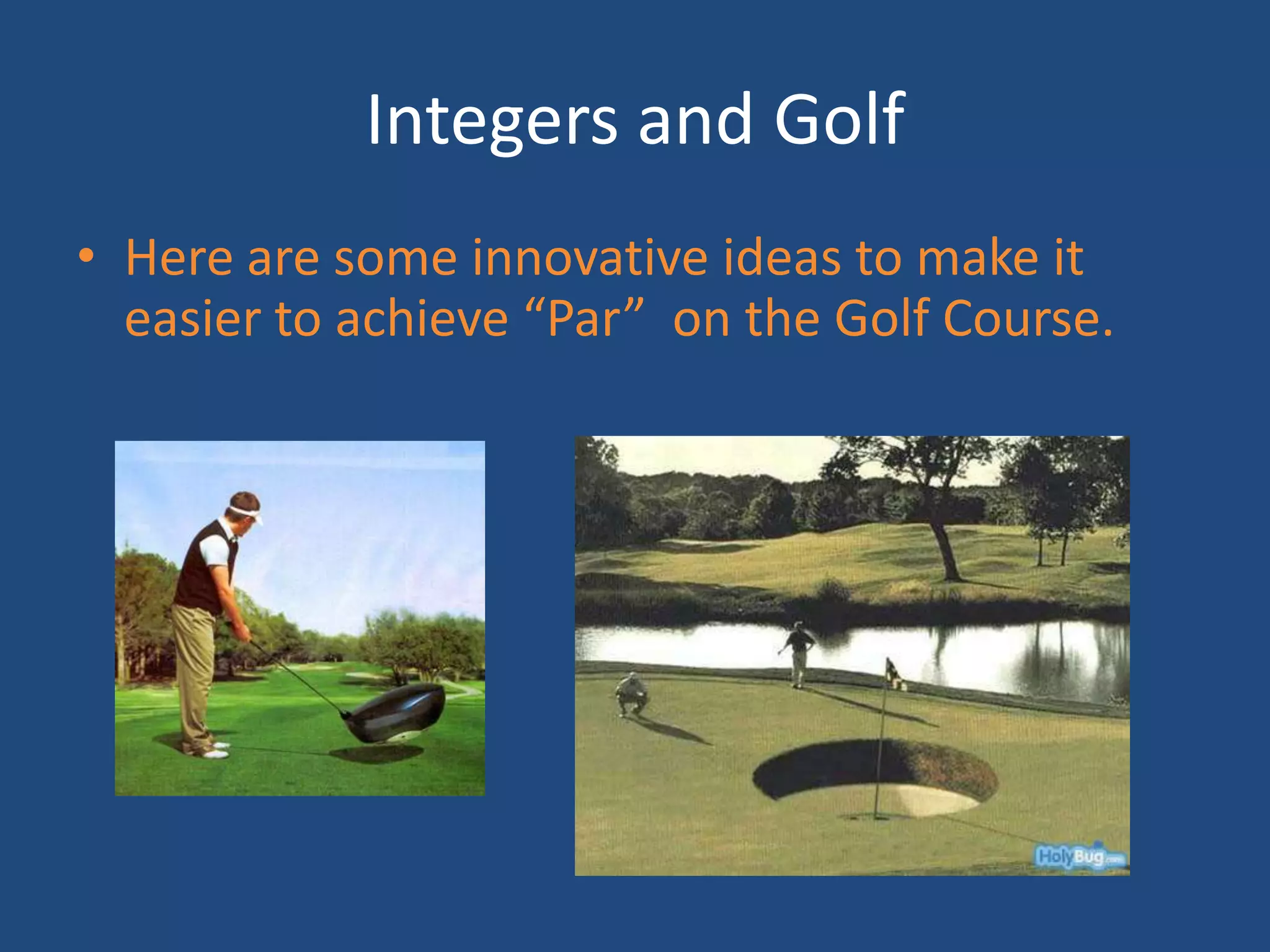 Integers in the Real World | PPTX