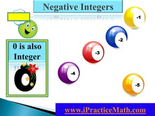 INTEGERS | PPT
