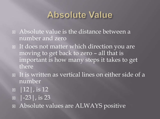 Integers powerpoint - a brief introduction | PPT