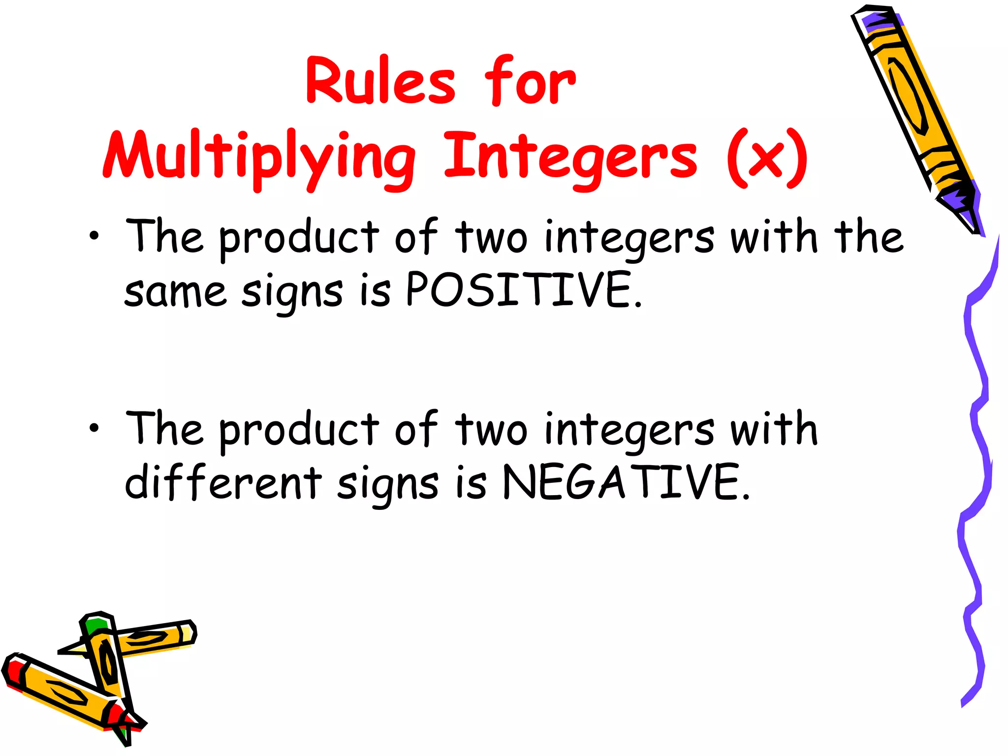 Integers ppt | PPT