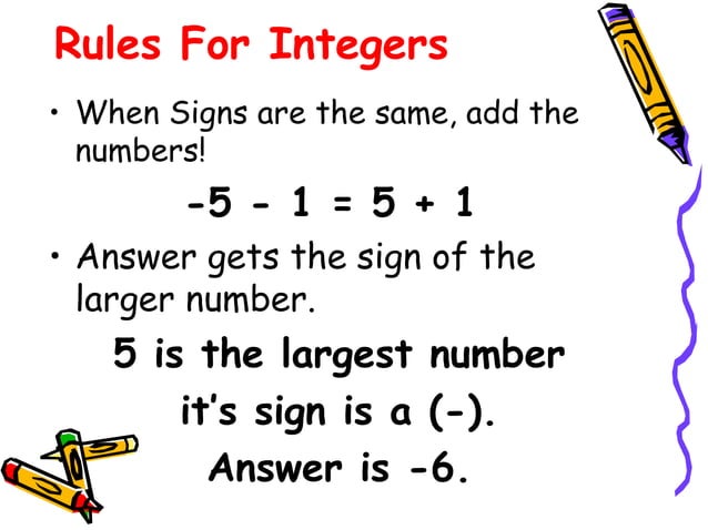 Integers ppt | PPT