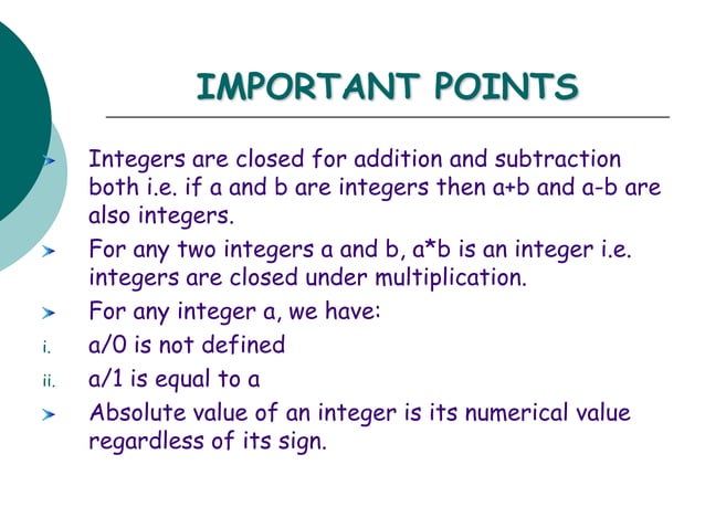 Integers | PPTX | Programming Languages | Computing