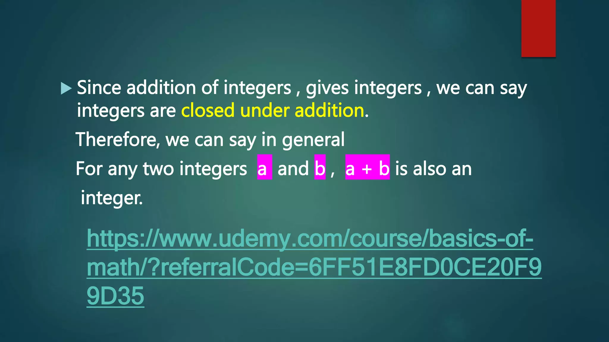 INTEGERS | PPTX