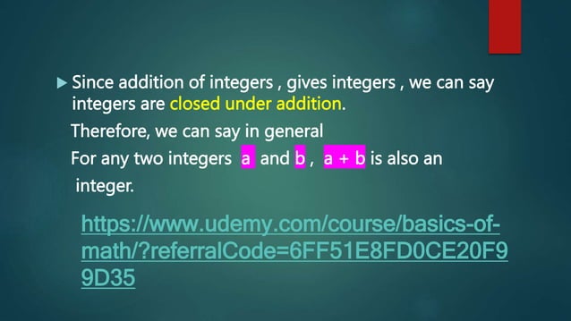 INTEGERS | PPT