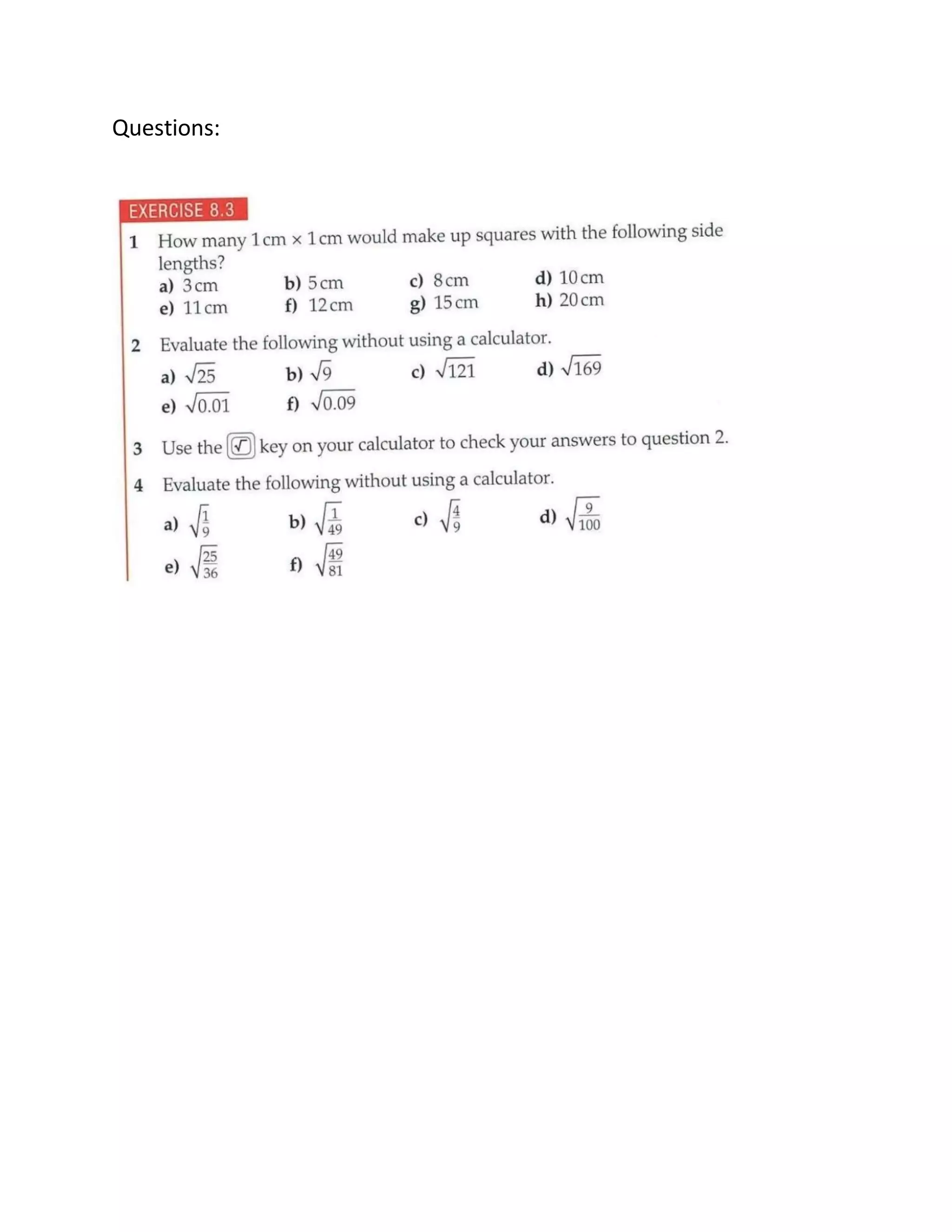 Integers task 8 | PDF