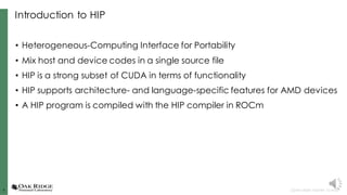 A Study on Atomics-based Integer Sum Reduction in HIP on AMD GPU | PDF