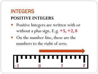 Mathematics for Grade 6: Integers | PDF