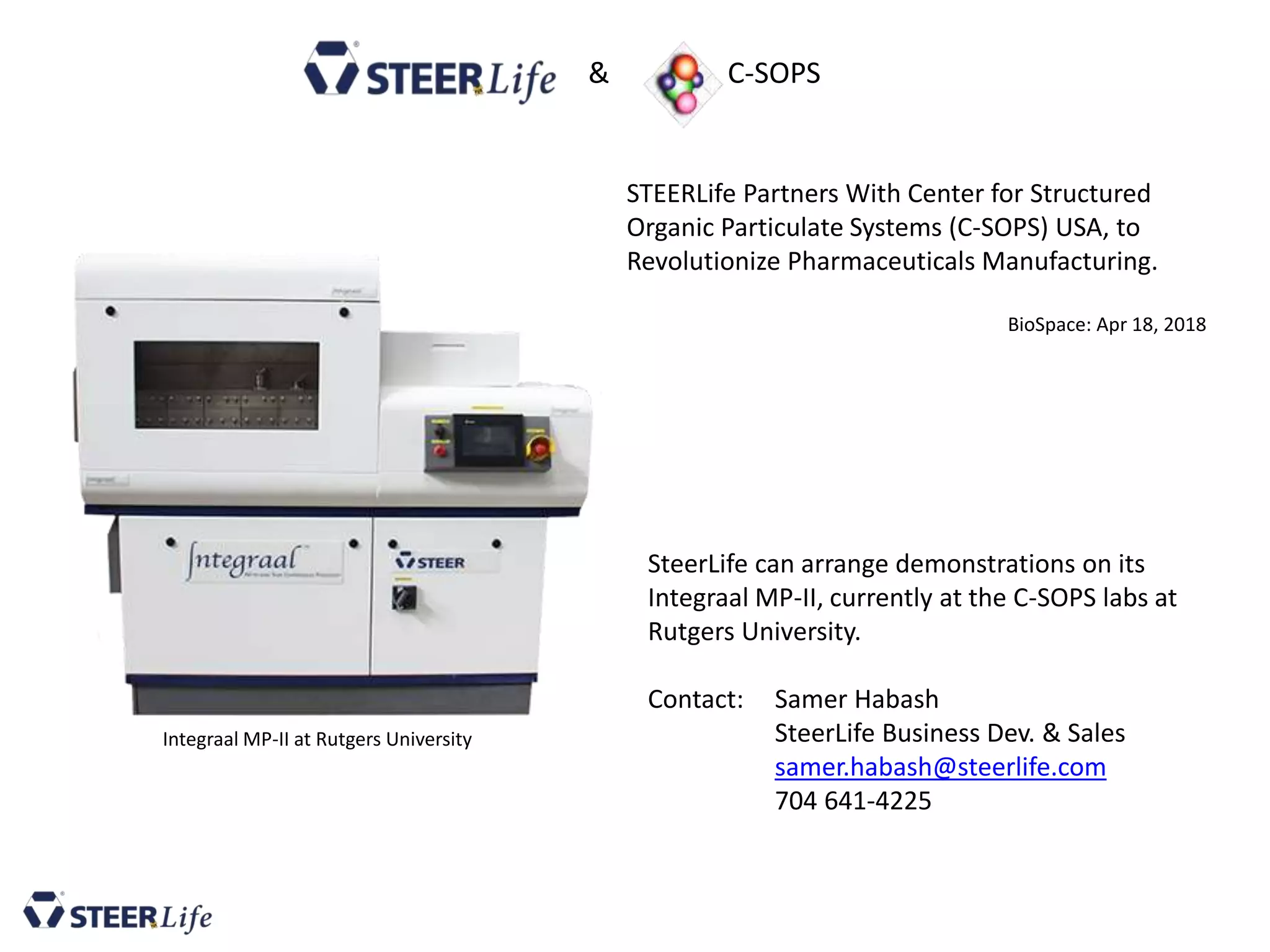 SteerLife - Integraal | PPTX