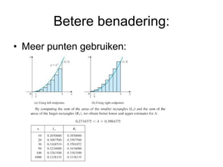 Integraalrekening 1415 1 1 | PPT